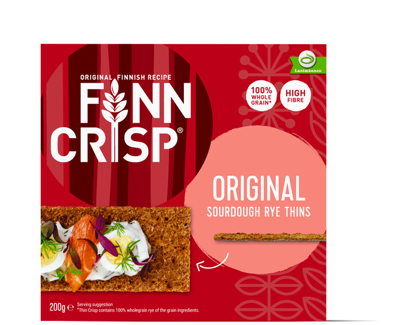 Original Sourdough Rye Thins 200 g | FINN CRISP