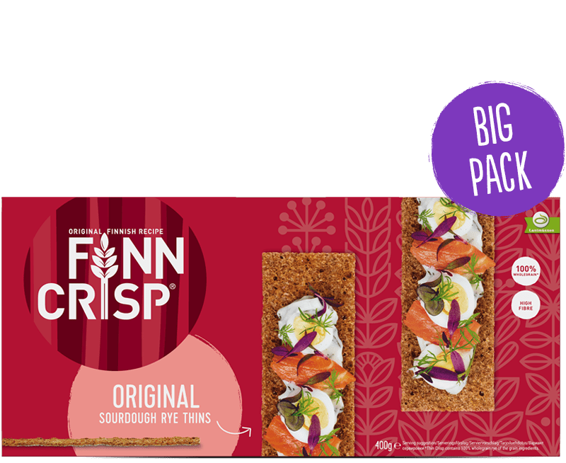 Original Sourdough Rye Thins 400 g | FINN CRISP