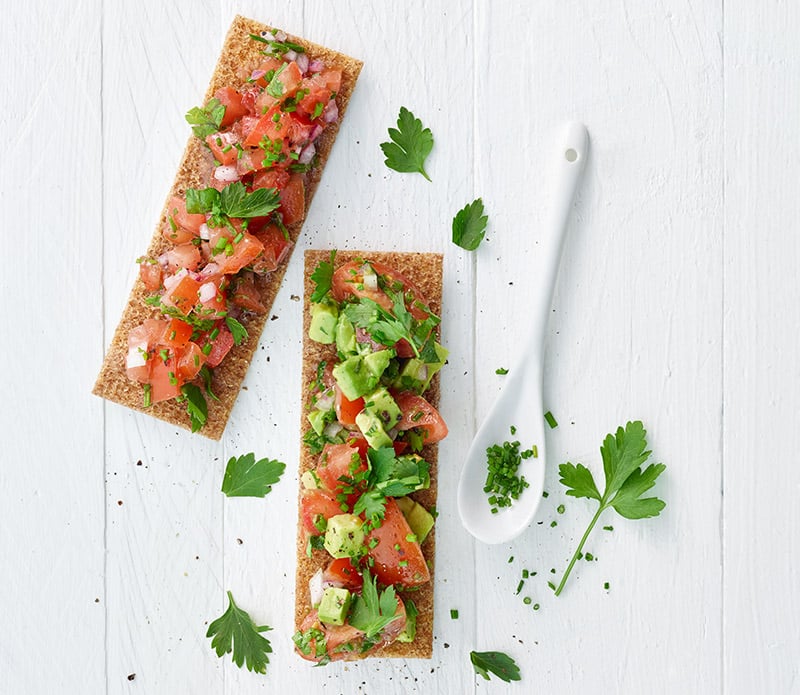 Express salsa spread | FINN CRISP